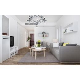 Saray Halı Teppich Dekorativ Wohnzimmer Teppich, Modern Kurzflor Teppich, Schlafzimmer Te, 80 x 150 cm
