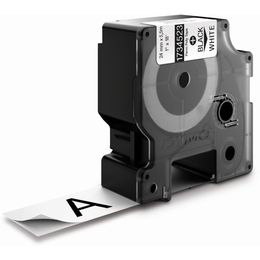 Dymo Beschriftungsband Schriftbandkassette Rhino Band ID1 Polyester laminiert 5,5mx24mm schwa