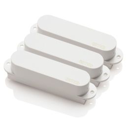 EMG Tonabnehmer, (SA Set White, E-Gitarre Tonabnehmer, Single-Coil), SA Set White - Single Coil Tonabnehmer für Gitarren