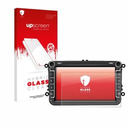 upscreen Displayschutzglas Schutzglas für M.I.C. AV8V7-Lite, Schutzfolie Display Schutz Glas Folie klar, weiß