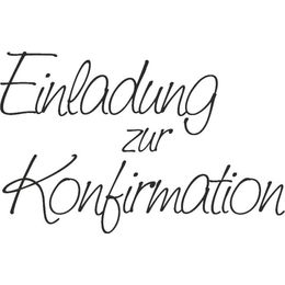 Heyda Stempel Motivstempel 'Wir feiern Kommunion' 1,4x11cm