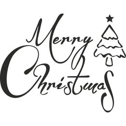 Heyda Stempel Motivstempel 'Merry Christmas' 7x5,5cm
