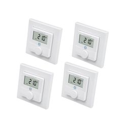 homematic IP 156669A0, Wandthermostat mit Luftfeuchtigkeitssensor, 4 St&uuml;ck