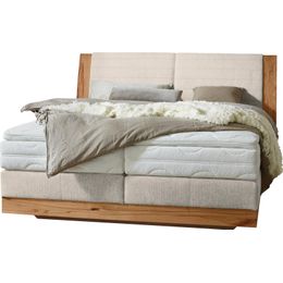 Boxspringbett Alina, B:203cm L:219cm, grau, Chenille GFS (100% Polyester), Komplettbetten, "Cintia", in unterschiedlichen Ausf&uuml;hrungen