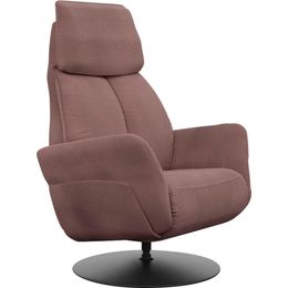 Relaxsessel Alina, B:84cm H:117cm T:90cm, braun, Struktur fein XBO (100% Polyester), Wohnzimmer, Sessel, "Thimo", in Gr&ouml;&szlig;e L, Liegefl&auml;che 185cm,