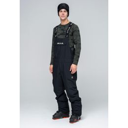 BULA Herren Skihose "LIFTIE", schwarz, Gr. S, unifarben, 100% Polyester, Hosen, in wasserdichter Qualit&auml;t