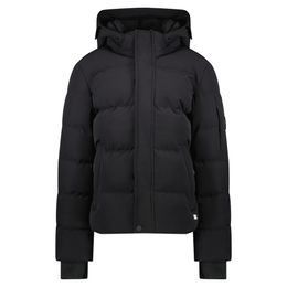 Cars Jeans Jungen Outdoorjacke "Jacke Bronx", schwarz, Gr. 10, unifarben, Web, Obermaterial: 90% Nylon, 10% Elasthan, Jacken