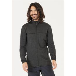 WHISTLER Herren Fleecejacke "Nevados", grau, Gr. S, unifarben, 93% Polyester, 7% Elasthan, Jacken, Atmungsaktiv und perfekt f&uuml;r Outdoor geeignet