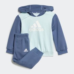 Trainingsanzug adidas Sportswear "I CB FT JOG" Gr. 98, preloved ink, halo mint Kinder Sportanzüge