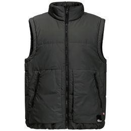 Jack Wolfskin M&auml;dchen Softshellweste "TEEN INS VEST Y", schwarz, Gr. 128, OBERSTOFF 100% POLYESTER, 1.FUTTER 100% POLYESTER, 2.FUTTER 100% POLYESTER
