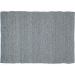 Teppich, H:12mm &Oslash;:200cm, grau, OCI DIE TEPPICHMARKE, Wolle, Wohnzimmer, Teppiche, "FAVORIT", Handweb-Teppich aus Indien, handgewebt, hochwertig