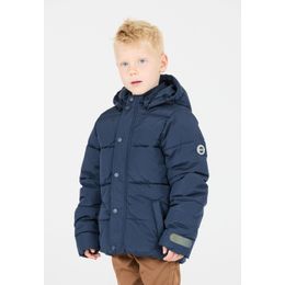 ZIGZAG Kinder Outdoorjacke "Lusano", blau, Gr. 110, unifarben, 100% Polyester, Jacken, mit reflektierenden Elementen