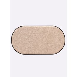 Fu&szlig;matte Salonloewe, B:75cm H:7mm L:120cm, beige, Kunstfaser, Polyamid, Flur, Teppiche
