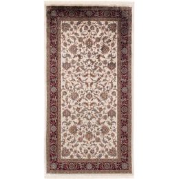Teppich, B:140cm H:5mm L:190cm, rot, OCI DIE TEPPICHMARKE, Modal, Wohnzimmer, Teppiche, "SILK LINE ALLOVER", Wohnzimmer
