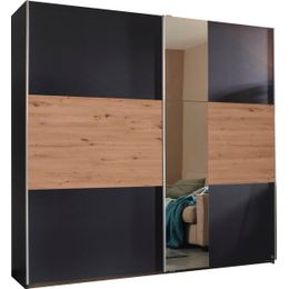 Schwebetürenschrank Rauch, B:218cm H:210cm T:59cm, grau, Holzwerkstoff, Schränke, "Kleiderschrank Schrank Garderobe TOPSELLER ASTANA OTTO ́s CHOICE",