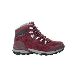 Jack Wolfskin Damen Hikingschuh "REFUGIO TEXAPORE MID W", Gr. 5,5, braun, Main Material Second Material 100% Polyamide Lining Sole 100% Rubber/ EVA,