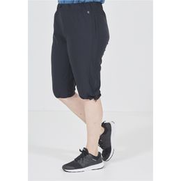 Q BY ENDURANCE Damen Stoffhose "CARPO", schwarz, Gr. 46, unifarben, 88% Polyamid, 12% Elasthan, Hosen, mit hochwertigem Funktionsstretch