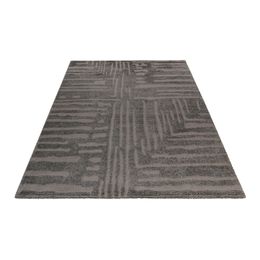 Teppich Obsession, B:240cm H:20mm L:330cm, grau, Polypropylen, Wohnzimmer, Teppiche, "My Canyon 973", modernes 3D-Design, weiche Qualit&auml;t, Wohnzimmer