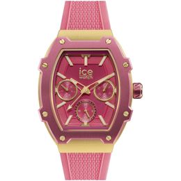 Ice Watch ICE-WATCH Damen Multifunktionsuhr "ICE boliday summer - Alu - Small - MT", rosa, Armbanduhren, Quarzuhr, Armbanduhr, Damenuhr, Datum,