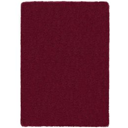 Hochflor-Teppich FLAIR RUGS, B:200cm H:70mm L:290cm, rot, Kunstfaser, Teppiche, "Pearl"
