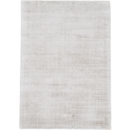 Teppich CarpetFine, B:120cm H:13mm L:170cm, beige, Viskose, Wohnzimmer, Teppiche, "Ava Viskoseteppich", Seidenoptik, leichter Glanz, auch als L&auml;ufer