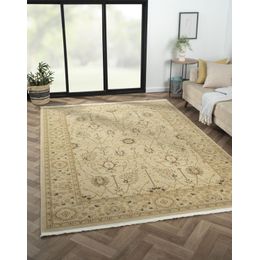 Teppich, B:200cm H:7,5mm L:290cm, beige, MyFlair M&Ouml;BEL & ACCESSOIRES, Polypropylen (PP), Wohnzimmer, Teppiche, "Maryam 2", Kurzflor, Orient Optik,