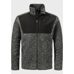Sch&ouml;ffel SCH&Ouml;FFEL Herren Fleecejacke "Urban Fleece Jk Style Canterbury MNS", schwarz, Gr. 54, Oberstoff: 60% Polyester, 20% Schurwolle, 20% Viskose, Jacken
