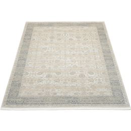 Teppich, B:80cm H:8mm L:150cm, beige, OCI DIE TEPPICHMARKE, Polyacryl, Viskose, Wohnzimmer, Teppiche, "HORUS NIMA", 3-D Optik, Vintage Optik, feine