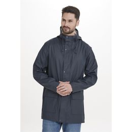 WEATHER REPORT Herren Regenjacke "Torsten", blau, Gr. XXL, unifarben, 100% Polyester, Jacken, mit verschweißten Nähten