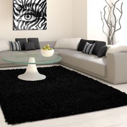 Hochflor-Teppich, B:300cm H:30mm L:400cm, grau, Ayyildiz Teppiche, Kunstfaser, Teppiche, "Life Shaggy 1500", Langflor, uni, gro&szlig;e Farbauswahl,