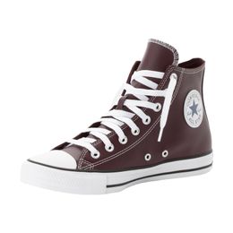 Converse Damen Sneaker "CHUCK TAYLOR ALL STAR FAUX LEATHER", Gr. 36, rot, Leder, Schuhe