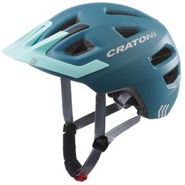 Cratoni Kinderfahrradhelm "MAXSTER PRO", 46/51 Kopfumfang: 46cm - 51cm, blau, Helme