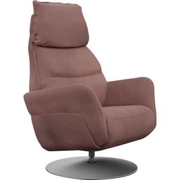Relaxsessel Alina, B:84cm H:117cm T:90cm, braun, Struktur fein XBO (100% Polyester), Wohnzimmer, Sessel, "Thimo", in Gr&ouml;&szlig;e L, Liegefl&auml;che 185cm,