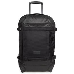 Eastpak Damen Reisetasche "TRANVERZ S", schwarz, Polyester, Taschen, mit 2 Rollen, enthält recyceltes Material (Global Recycled Standard)