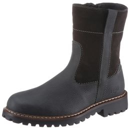Josef Seibel Herren Winterstiefel "CHANCE", Gr. 48, schwarz, Leder, Veloursleder, Schuhe, mit dezenten Kontrastn&auml;hten