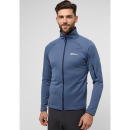 Jack Wolfskin Herren Fleecejacke "ALPGRAT FZ M", blau, Gr. XXL, Hauptmaterial: 100% Polyester; Futter: 100% Polyester (recycled), Jacken