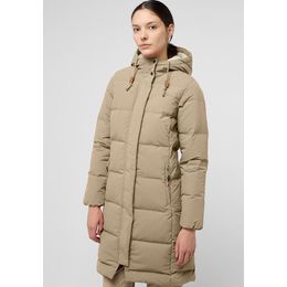 Jack Wolfskin Damen Daunenmantel "NORDLICHT COAT W", braun, Gr. XXL, Obermaterial: 100% Polyamid ; Futter: 100% Polyester; F&uuml;llung: 80% Entendaunen,