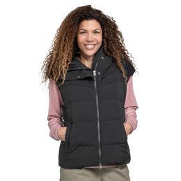 Sch&ouml;ffel SCH&Ouml;FFEL Damen Daunenweste "Down Vest Style Vindave WMS", schwarz, Gr. 34, Obermaterial: 90% Polyester, 10% Elasthan. Wattierung: 80% Daunen, 20%