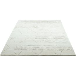 Teppich Gino Falcone, B:200cm H:13mm L:300cm, beige, Polypropylen (PP), Wohnzimmer, Teppiche, "Durlesti 4927", Kurzflor, modernes Rauten Design,