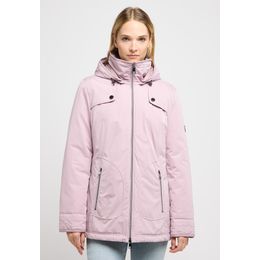 Barbara Lebek Damen Outdoorjacke, rosa, Gr. 36, unifarben, Obermaterial: 100% Polyester. Futter: 100% Polyamid, Jacken, mit Kapuze