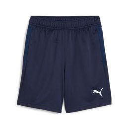 Puma Jungen Trainingsshorts "TEAMGOAL TRAINING SHORT JR", blau, Gr. 164, unifarben, Web, Obermaterial: 100% Polyester, Hosen