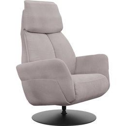 Relaxsessel Alina, B:84cm H:117cm T:90cm, grau, Struktur fein XBO (100% Polyester), Wohnzimmer, Sessel, "Thimo", in Gr&ouml;&szlig;e L, Liegefl&auml;che 185cm,