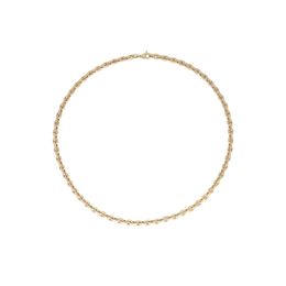 Firetti Damen Goldkette "Schmuck Geschenk Gold 585, 5,9 mm breit", Gelbgold 585, L: 48,5 B: 5,9mm, gold, Gelbgold 585, B:5,9mm, Halsketten