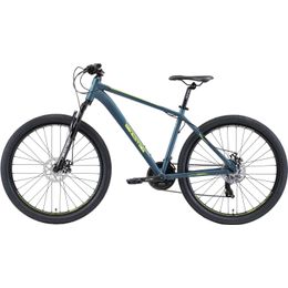 Bikestar Mountainbike, 46cm, 27,5 Zoll (69,85cm), blau, Fahrräder, für Damen und Herren, Kettenschaltung