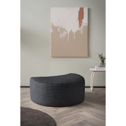 Hocker, B:94cm H:45cm T:63cm, grau, LeGer Home by Lena Gercke, Wohnzimmer, Hocker, "Isalie, in modernen Farben und verschiedenen Stoffen",