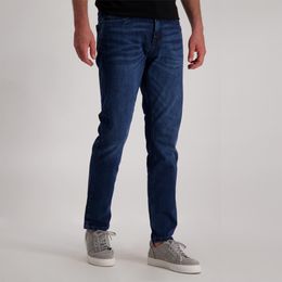 Cars Jeans Herren Regular-fit-Jeans "Jeans Douglas", blau, Gr. 33, Abriebeffekte, Denim/Jeans, Obermaterial: 99% Baumwolle, 1% Elasthan, Jeans