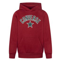 Sweatshirt Converse "CNVB Converse ARCH FLC PO" Gr. 164/170 (176), days ahead, Kinder, Obermaterial: 60% Baumwolle, 40% Polyester, Sweatshirts