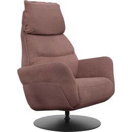 Relaxsessel Alina, B:84cm H:117cm T:90cm, braun, Struktur fein XBO (100% Polyester), Wohnzimmer, Sessel, "Thimo", in Gr&ouml;&szlig;e L, Liegefl&auml;che 185cm,