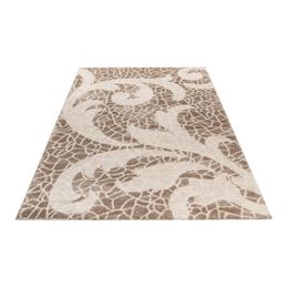 Teppich Obsession, B:80cm H:12mm L:150cm, grau, Polypropylen, Wohnzimmer, Teppiche, "My Frisco 280", klassisches Design, Ornamente, Wohnzimmer,