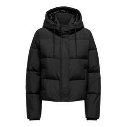 Only Damen Steppjacke "ONLALICE SHORT DOWN JACKET NOOS OTW", schwarz, Gr. XS, unifarben, Steppware, Obermaterial: 100% Polyester, Jacken